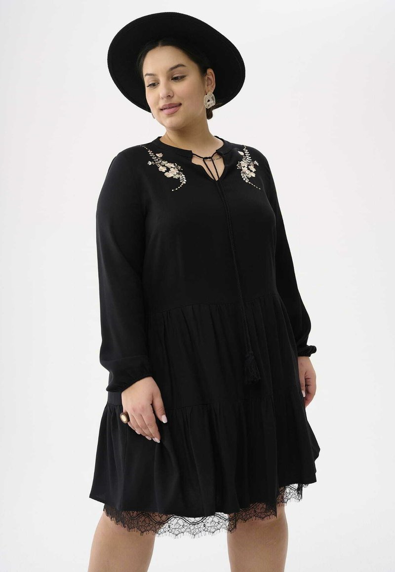 blue shadow ERIN PLUS SIZE - Jurk - black/zwart - Zalando.nl