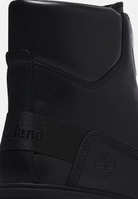 Timberland EVERLEIGH FRONT ZIP - Plateaustiefelette - black full grain ...