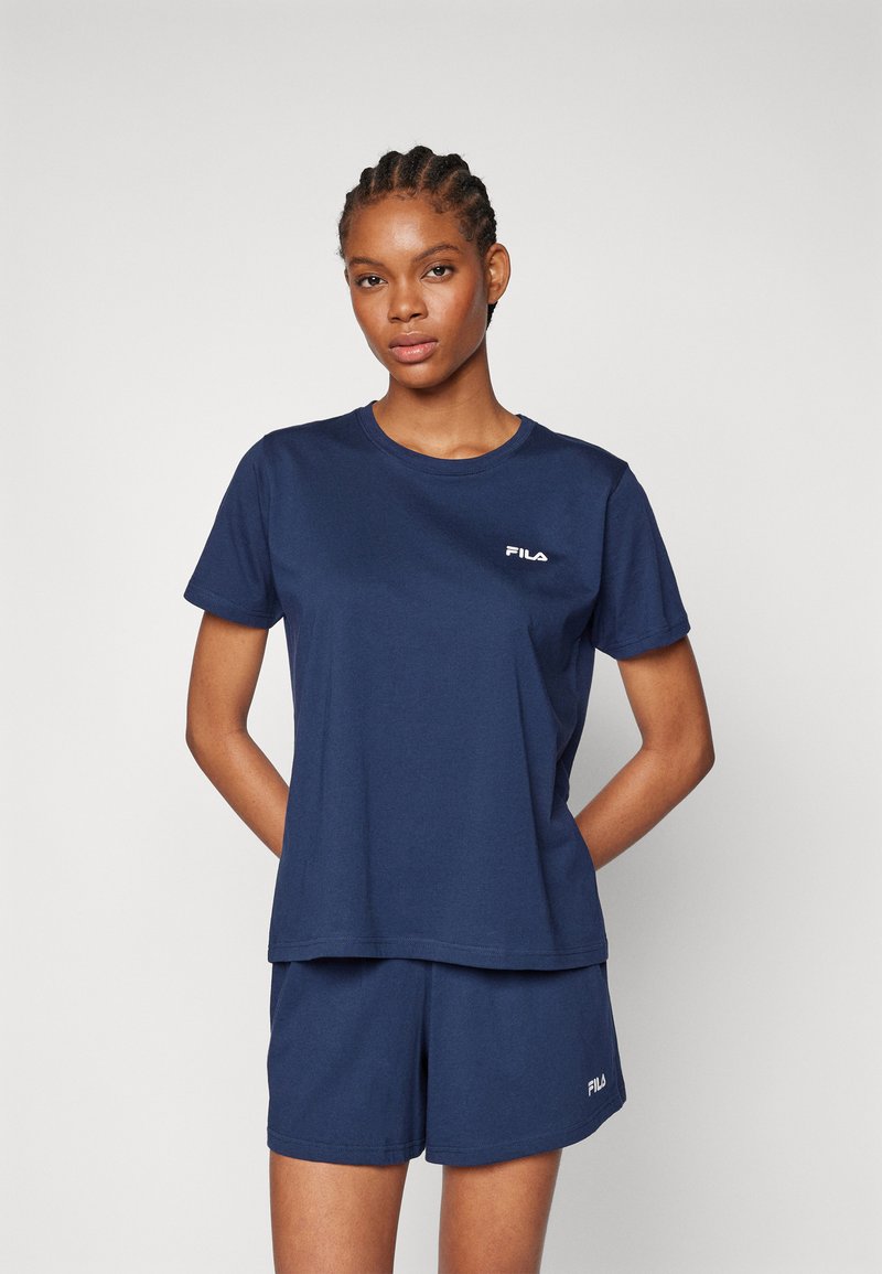 Fila WOMAN SET - Pyjama - navy/dunkelblau - Zalando