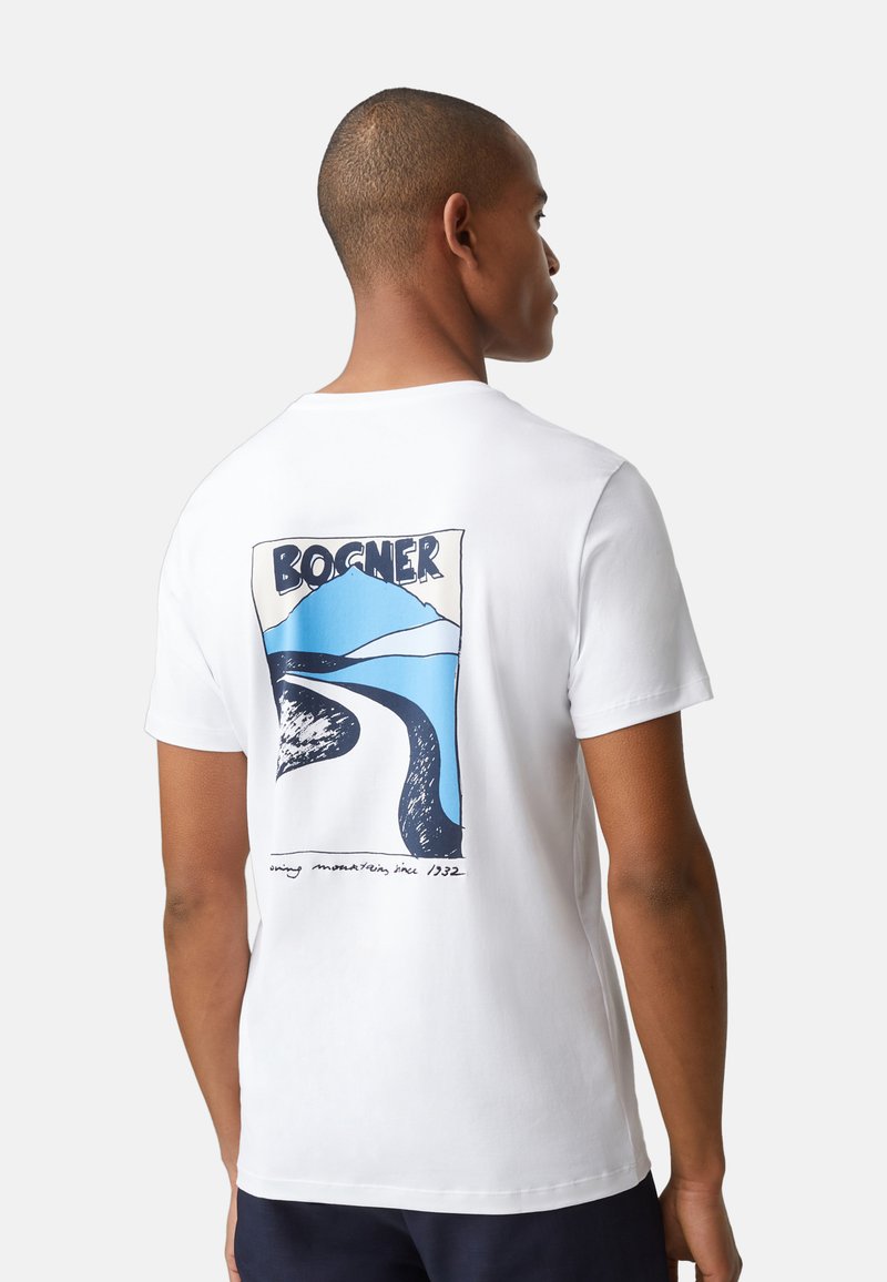 Bogner T-shirts print - weiß/hvid - Zalando.dk
