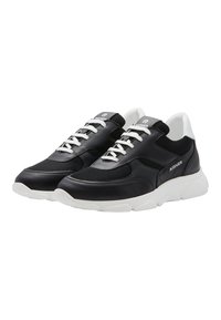 AIGNER JERRY - Sneaker low - black white/schwarz - Zalando.de