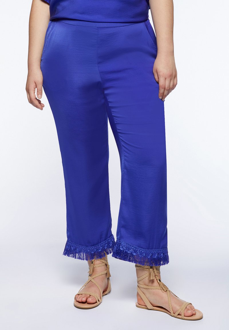 Fiorella Rubino CON BORDI RICAMATI - Broek - viola/paars - Zalando.nl