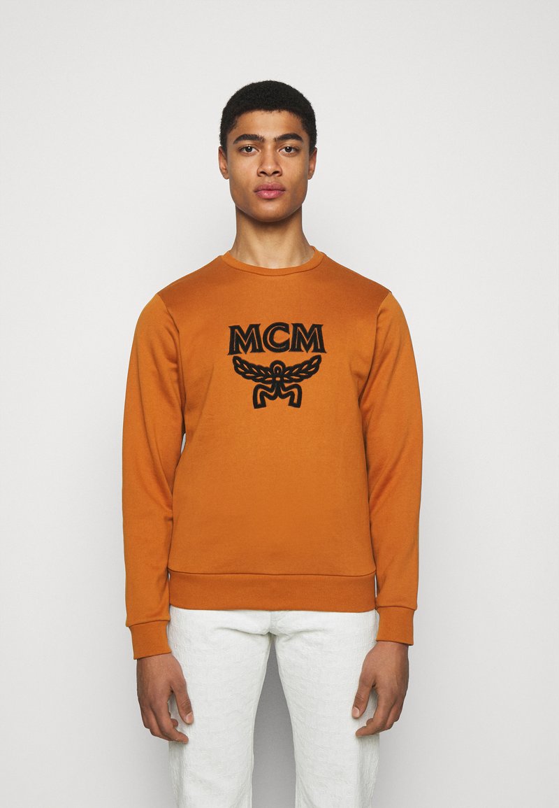 MCM COLLECTION - Sweater - roasted pecan/oranje - Zalando.be