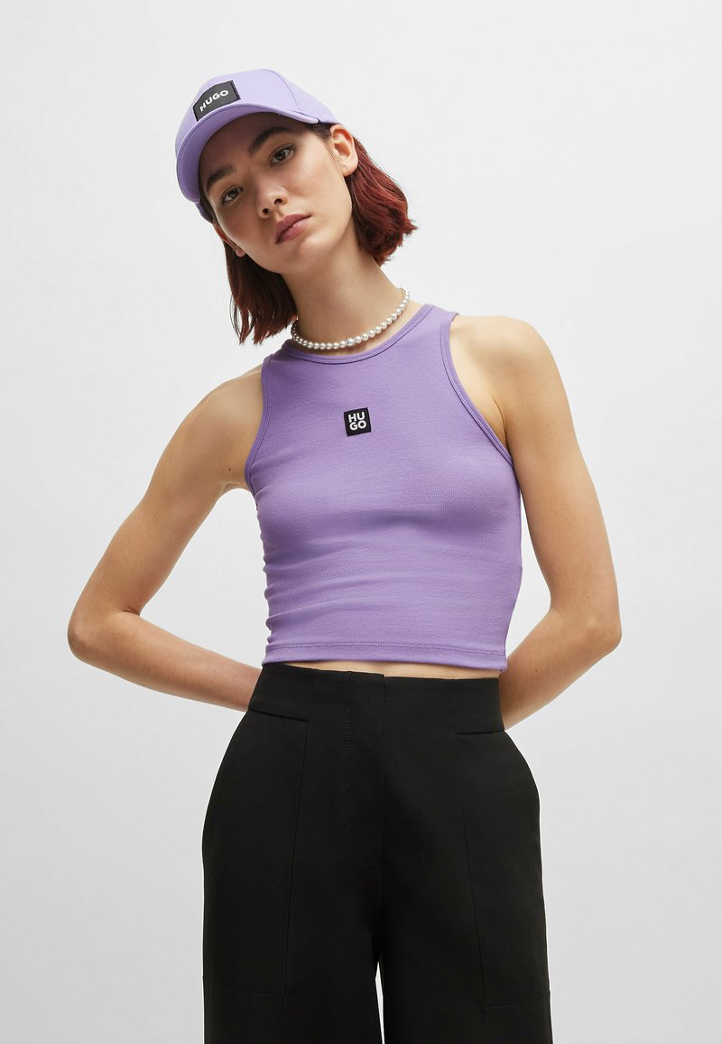 HUGO LUNA - Top - open purple nine/purple - Zalando.co.uk