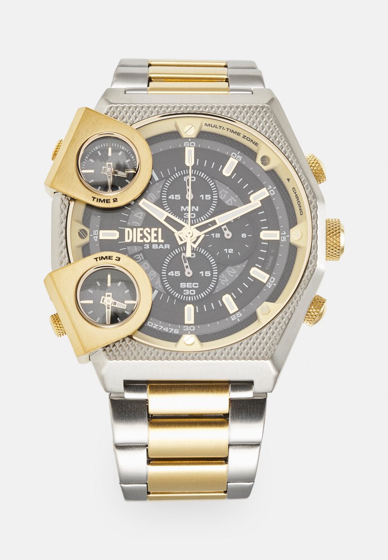 Diesel SIDESHOW - Chronograph watch - gold-coloured - Zalando.co.uk