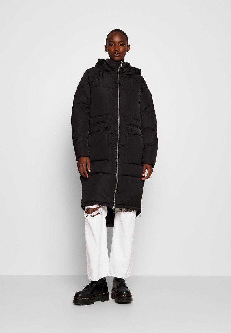 ONLY Tall ONLGABI LONG COAT - Winter coat - black - Zalando.ie