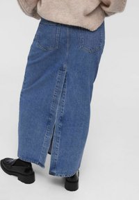 Object Jupe longue - medium blue denim/denim bleu - ZALANDO.FR