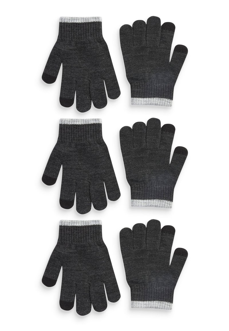 Next 3 PACK MAGIC - Guantes - charcoal grey/gris - Zalando.es