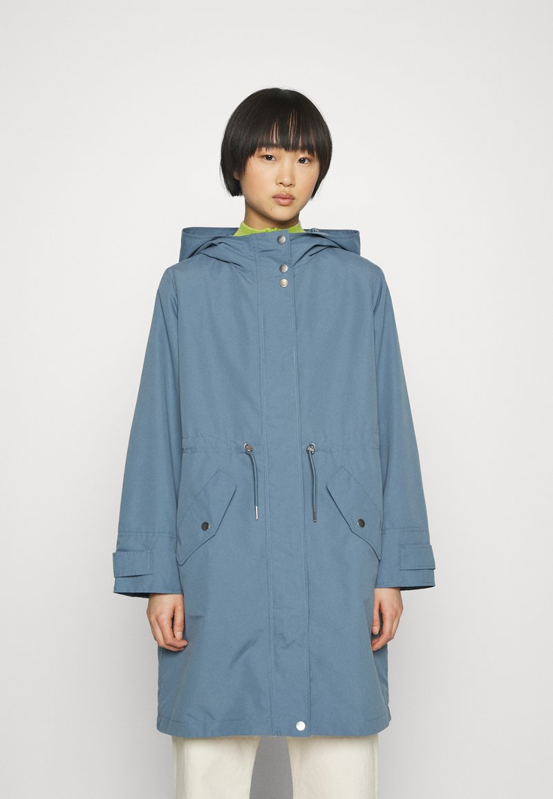 Vero Moda Petite VMEVERLY COAT - Parka - china blue/blau - Zalando.at