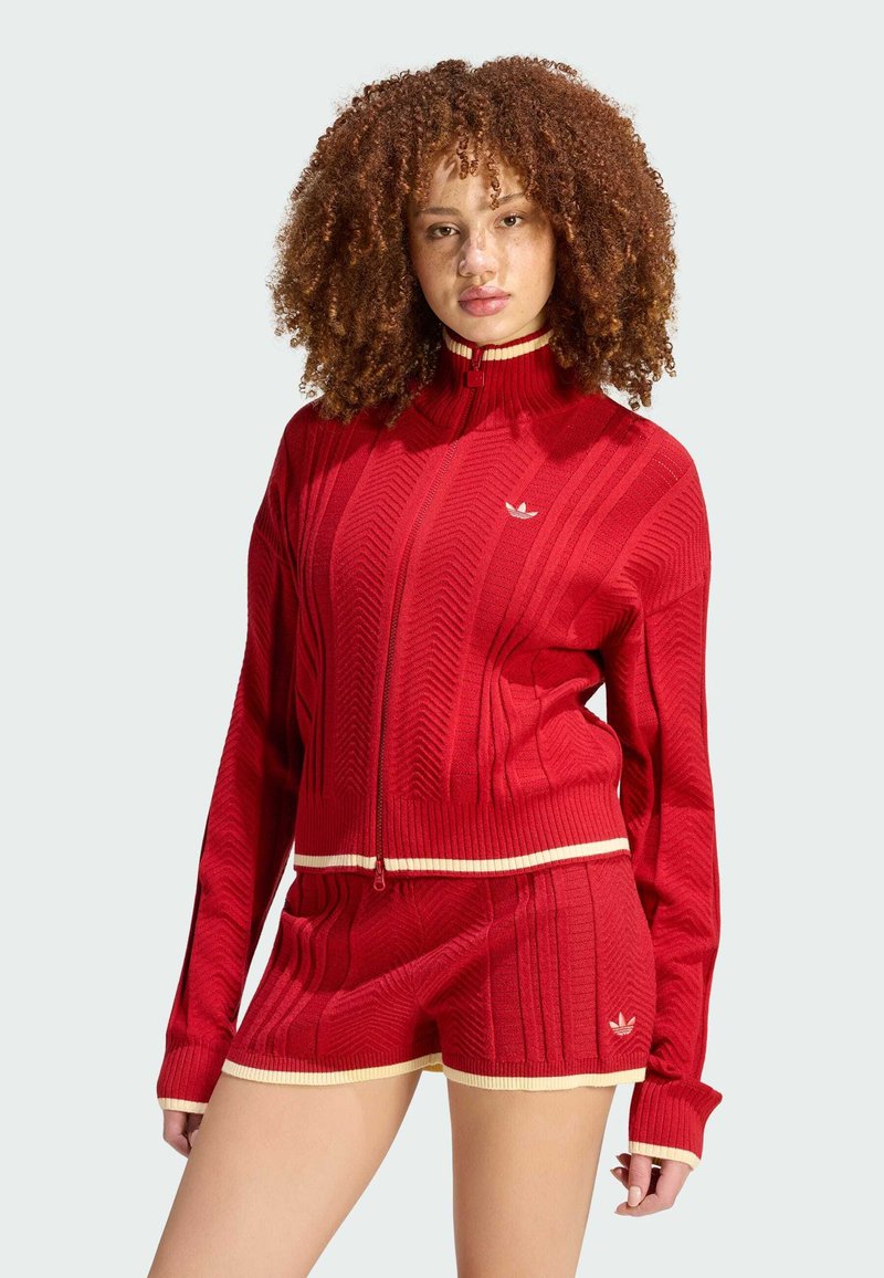 adidas Originals Cardigan - team victory red/red - Zalando.co.uk