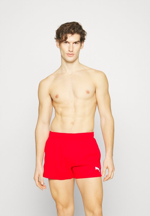 Puma SWIM MEN MID SHORTS - Badeshorts - red/rot - Zalando.ch