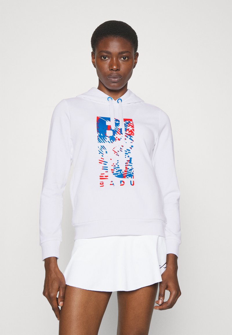 BIDI BADU TENDAI LIFESTYLE HOODY - Felpa con zip - blue/white/red/blu ...