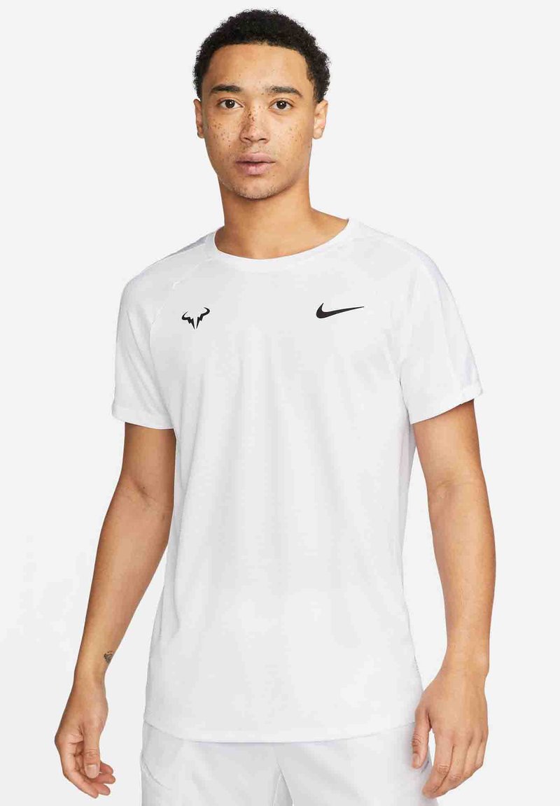 Nike Performance RAFA CHALLENGER - Sport T-Shirt - weiss/weiß - Zalando.de
