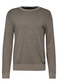 Street One MEN IN TWO TONE OPTIK - Sweater - braun/gemêleerd bruin ...