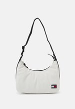 Tommy Jeans DAILY SHOULDER BAG - Schoudertas - ancient white/wit ...