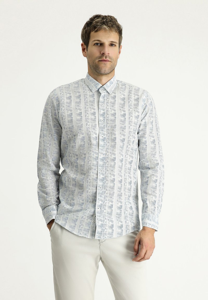 Kigili GEMUSTERTES - Shirt - blue - Zalando
