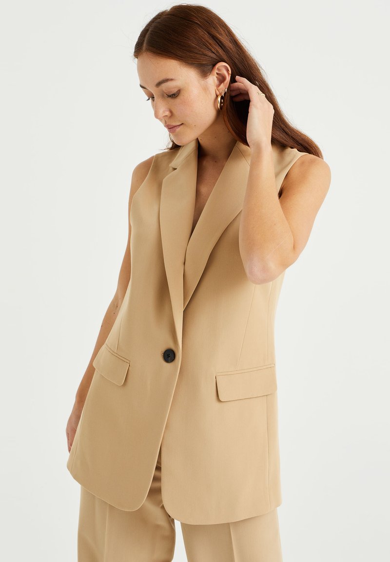 WE Fashion Weste - beige - Zalando.at