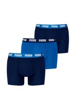 Puma MEN EVERYDAY BOXER 3 PACK - Pants - true blue combo/dark blue ...
