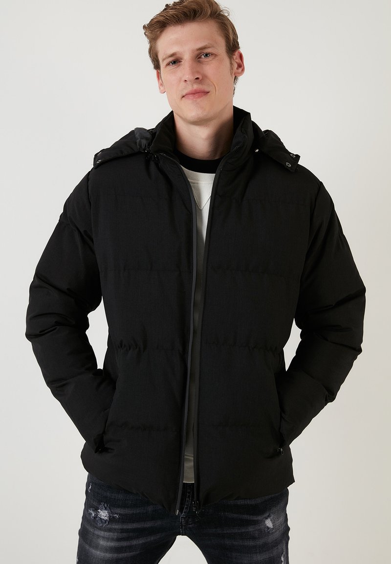 Buratti SLIM FIT - Winter jacket - black - Zalando.ie