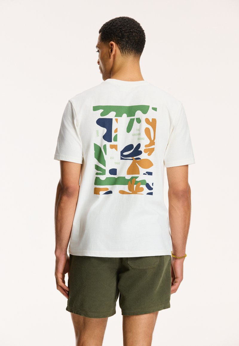 Shiwi Print T-shirt - white/off-white - Zalando.ie