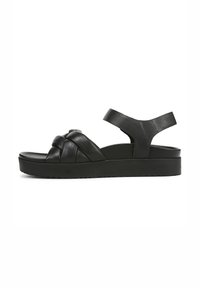 VIONIC Sandalen met plateauzool - black leather/zwart - Zalando.nl