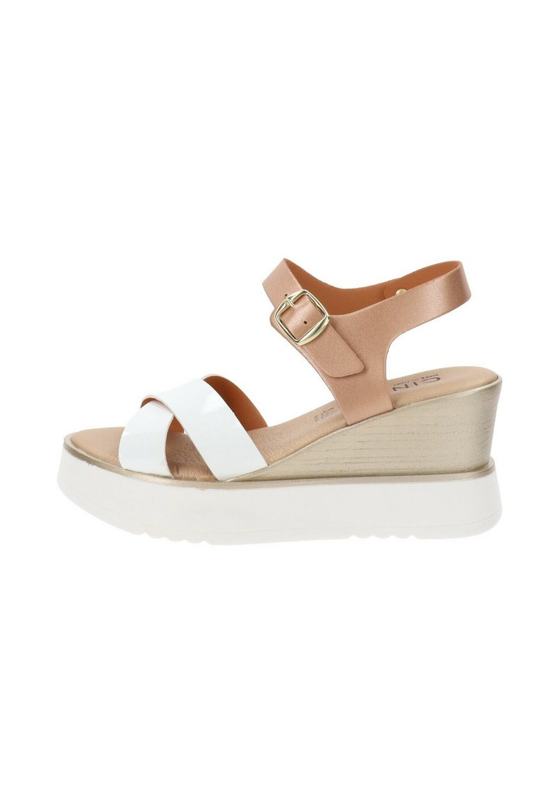 Cinzia Soft Platform sandals - bianco/white - Zalando