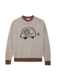 BESSEL NEED MONEY - Jersey de punto - beige - Zalando.es