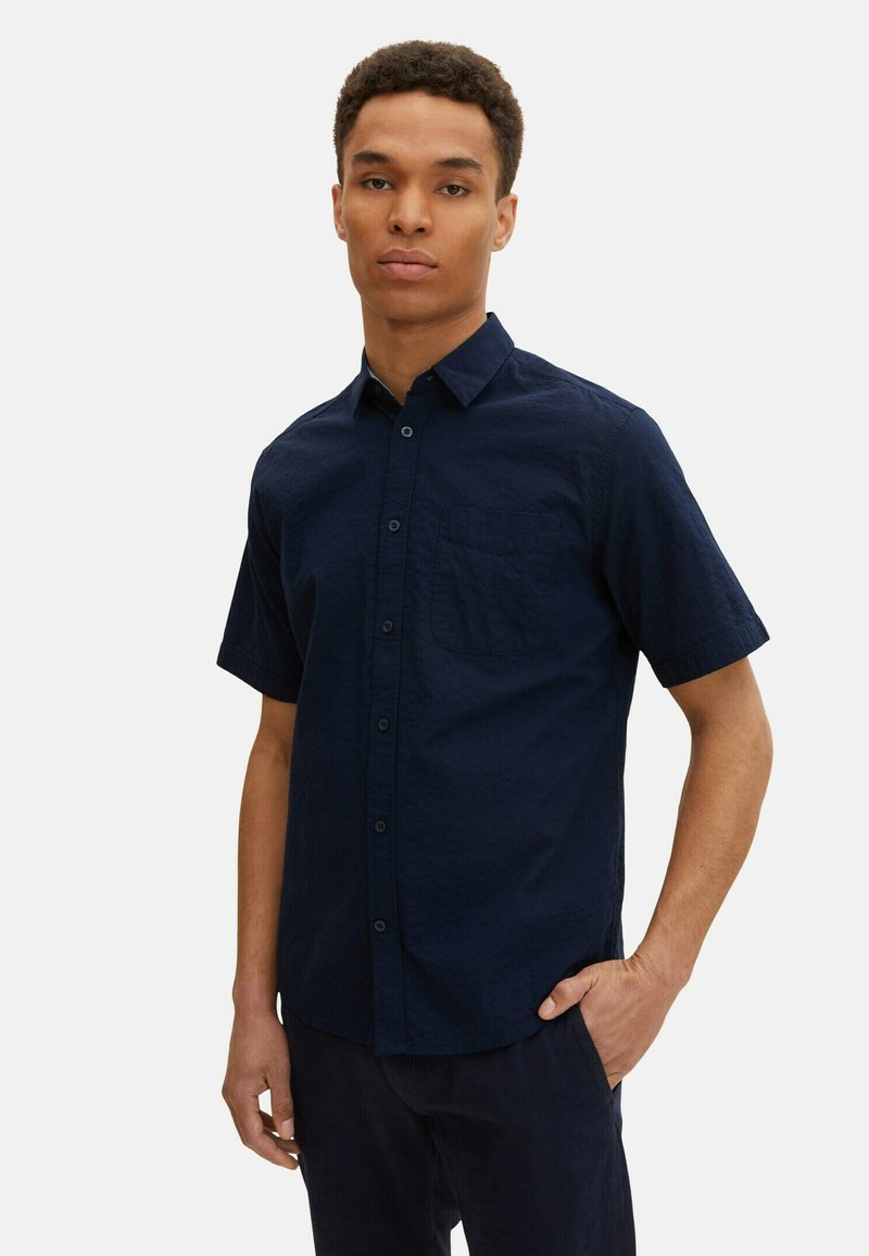 TOM TAILOR Formal shirt - sky captain blue/dark blue - Zalando.de