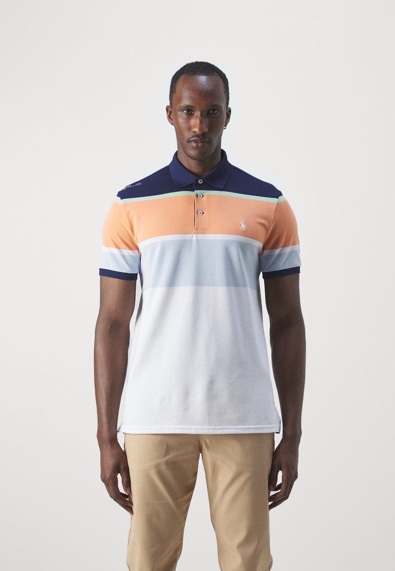 Polo Ralph Lauren SHORT SLEEVE - Polo shirt - refined navy/multi ...