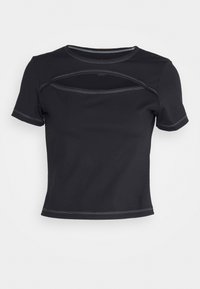 Jordan KEY - Nyomott mintás póló - black/stealth/fekete - Zalando.hu