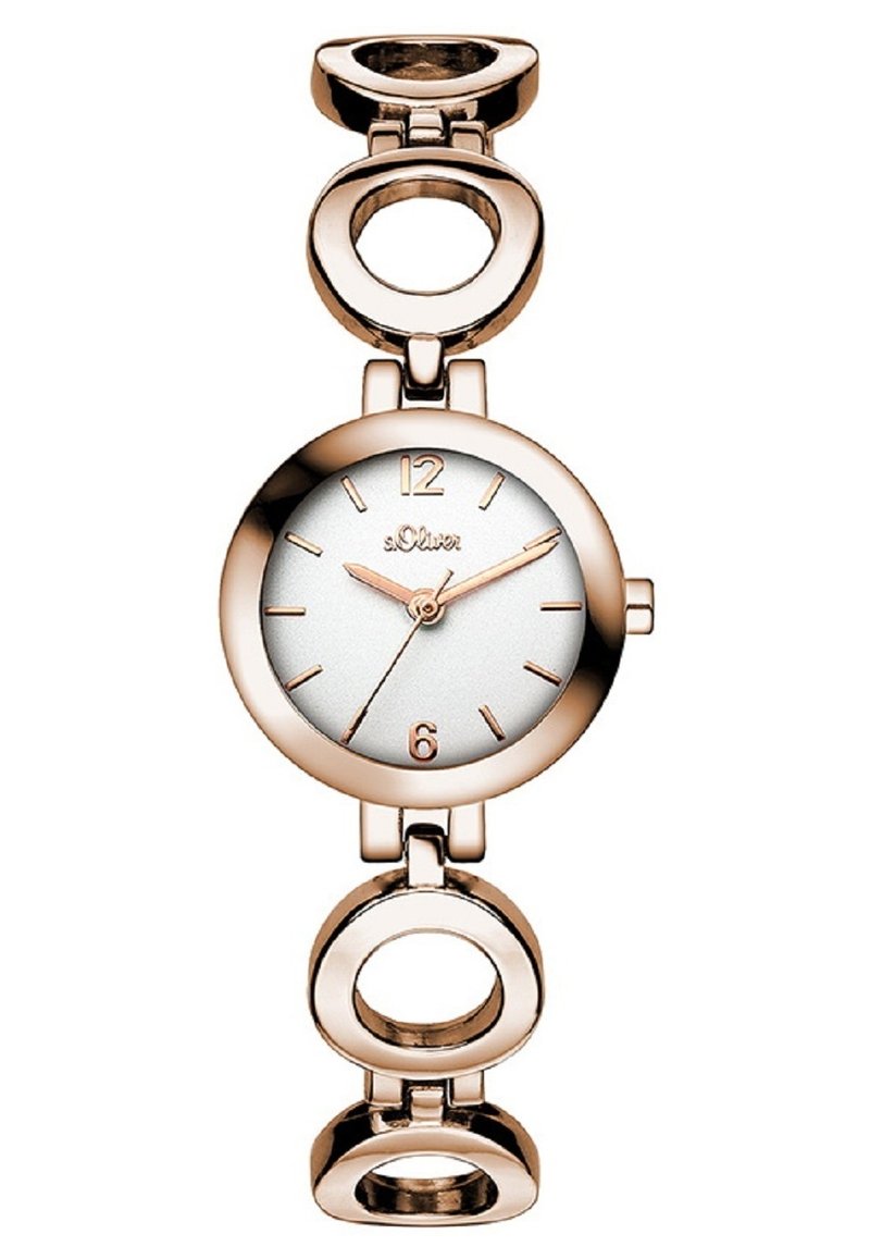 s.Oliver Montre - rosé/rose doré - ZALANDO.FR