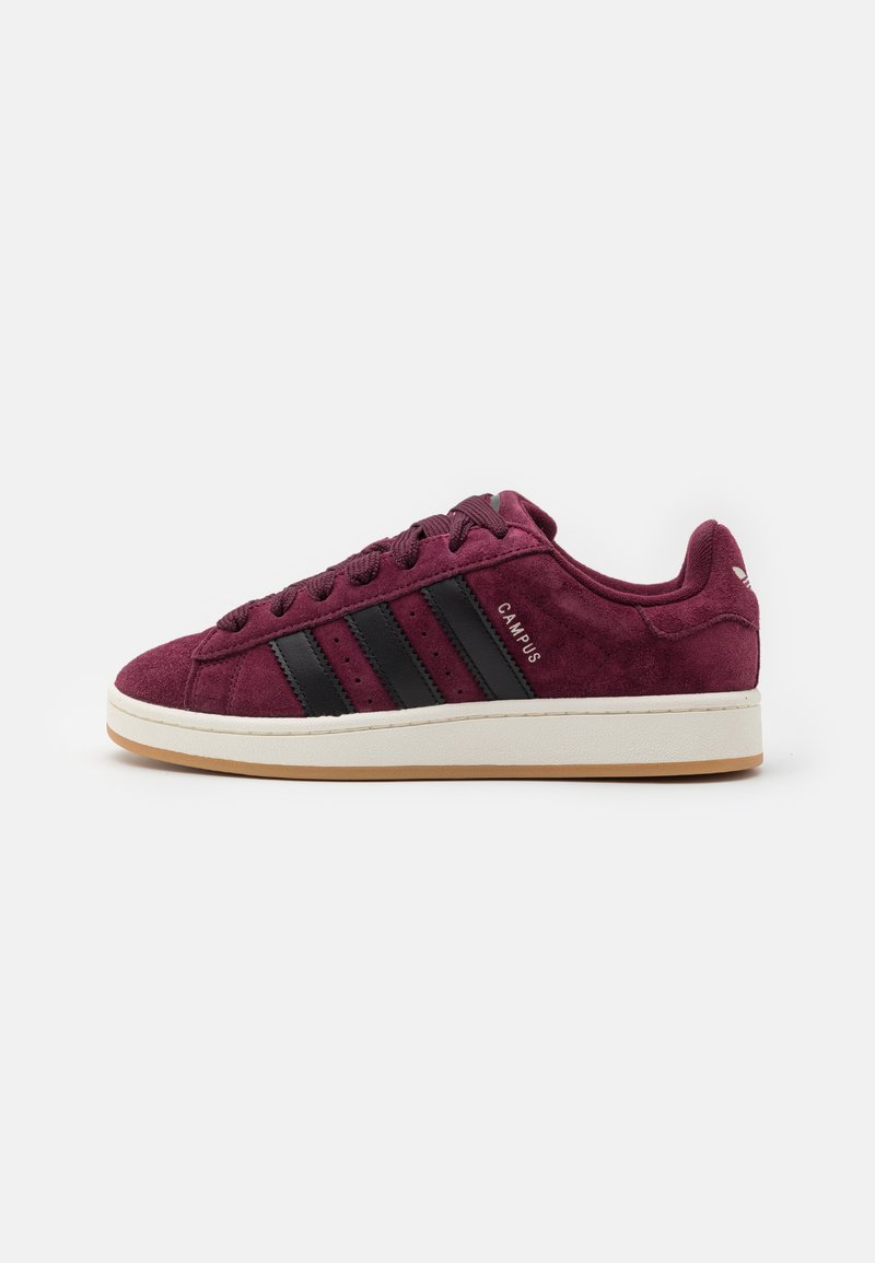 adidas Originals CAMPUS 00S UNISEX - Trainers - maroon/core black/off ...