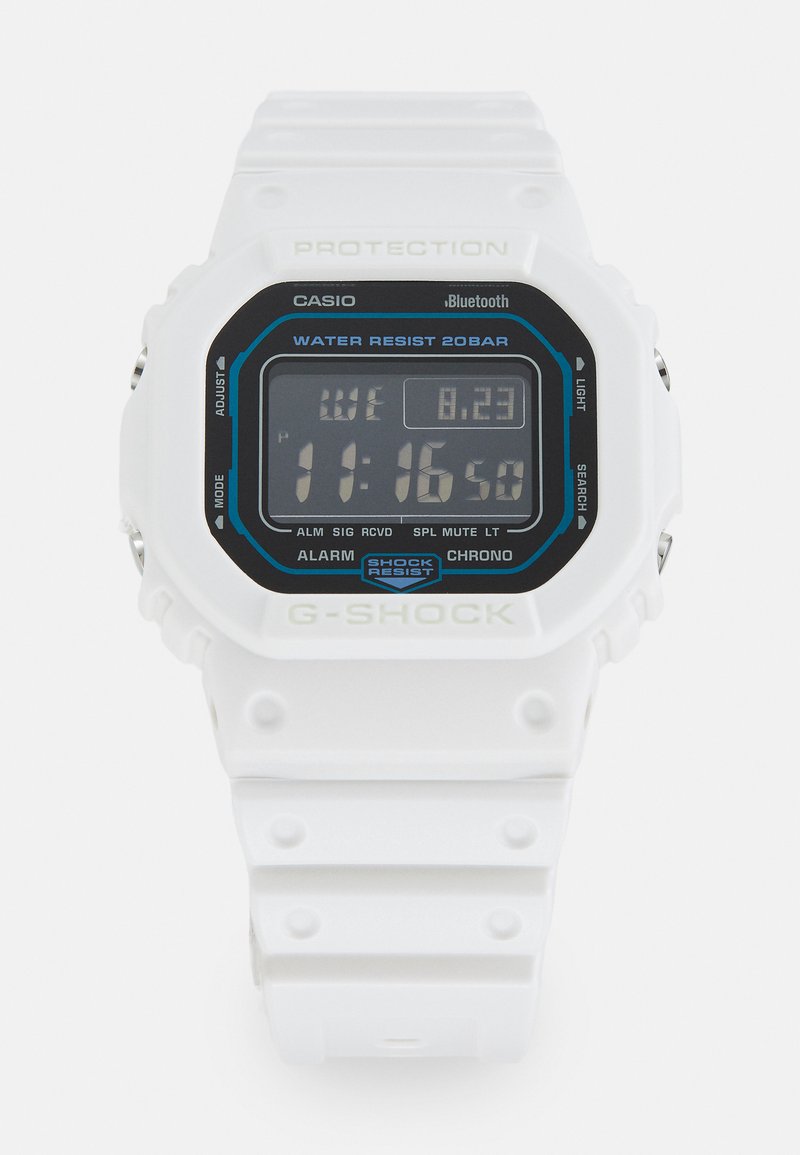 G-SHOCK BLUETOOTH UNISEX - Digital watch - white - Zalando
