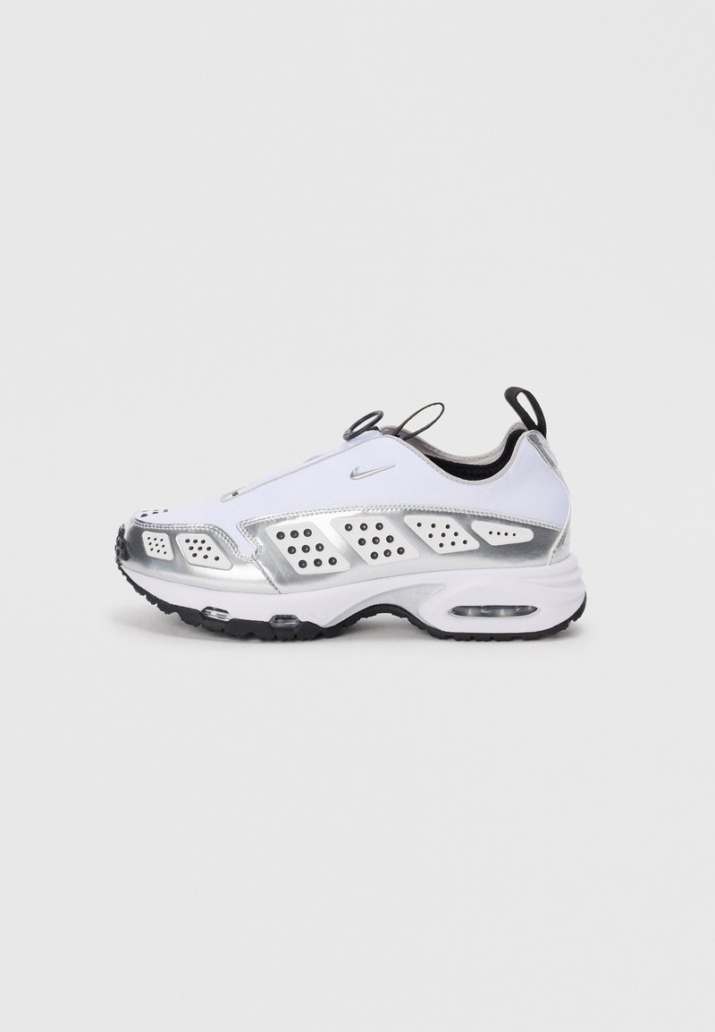 Nike Sportswear AIR MAX - Tossud - white/silver-coloured/black/valge ...