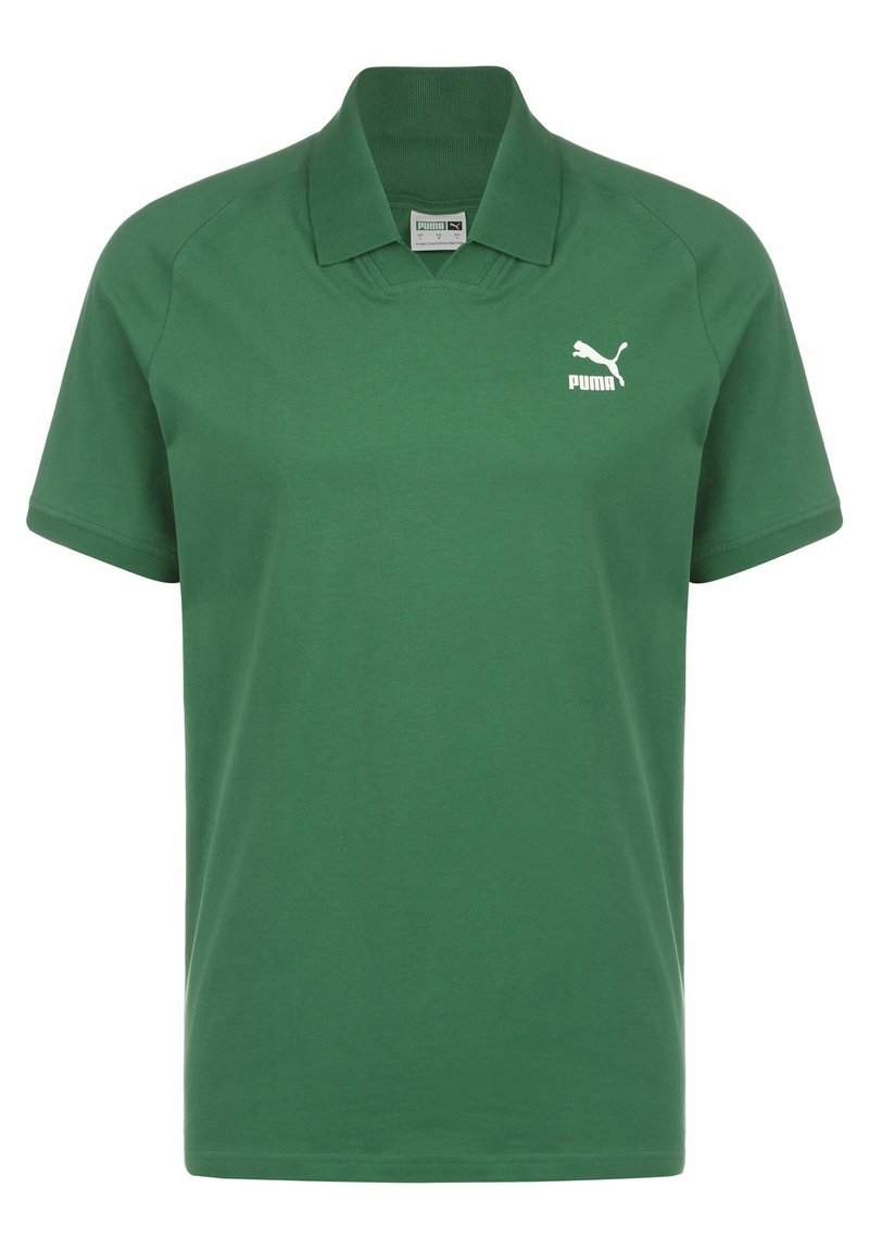 Puma CLASSICS COLLAR - Polo - vine/verde - Zalando.es