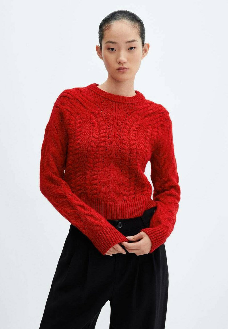 Mango CHILLY - Jumper - rouge/red - Zalando