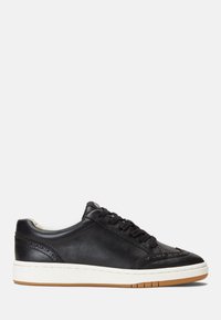 Lauren Ralph Lauren HAILEY WINGTIP TOP - Sneakers low - black/negru ...