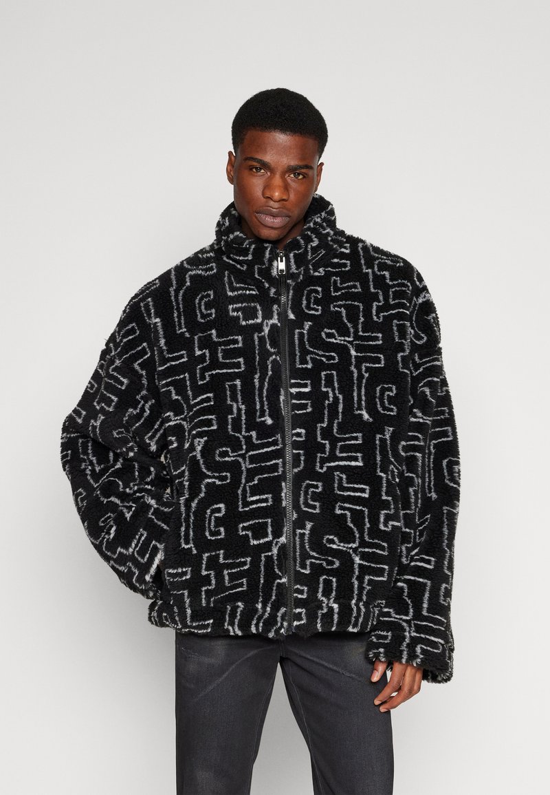 Diesel LUCK UNISEX - Fleece jacket - black - Zalando.ie