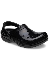Crocs CLASSIC HIGH SHINE - Clogs - black/zwart-metallic - Zalando.nl