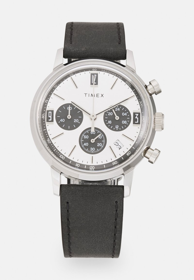 Timex MARLIN CHRONOGRAPH - Watch - black/silver-coloured/black - Zalando.ie
