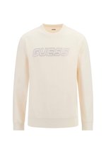 Guess FRONTLOGO - Sweatshirt - creme/beige - Zalando.at