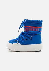 Moon Boot JR PARK UNISEX - Lace-up ankle boots - electric blue/royal ...