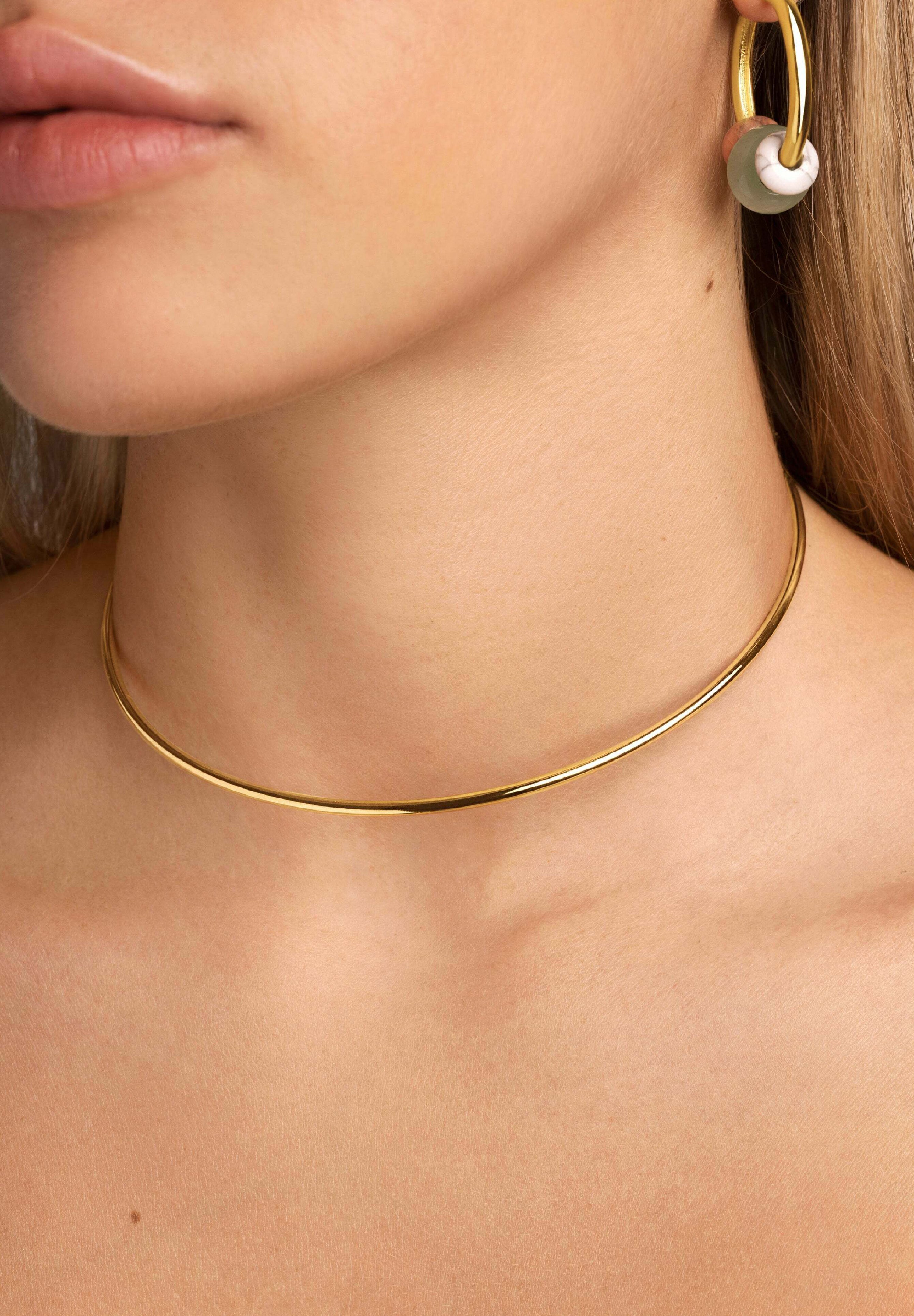 Collar necklace gold store
