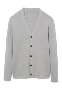 Mango Cardigan - mottled light grey - (Pre-owned) - Zalando