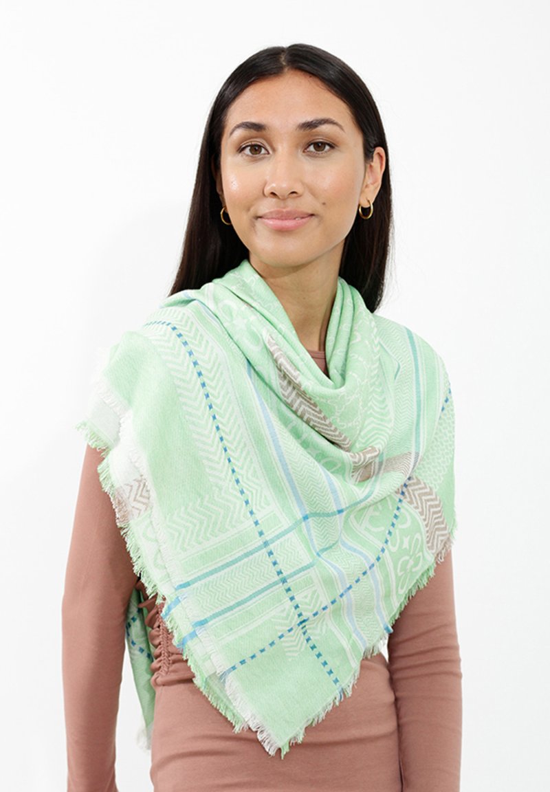 Codello LOGO-MUSTER - Schal - grün - Zalando