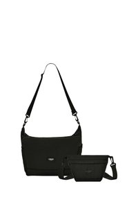 Larkson PACKABLE OLEA - Cross body bag - black/metallic black - Zalando