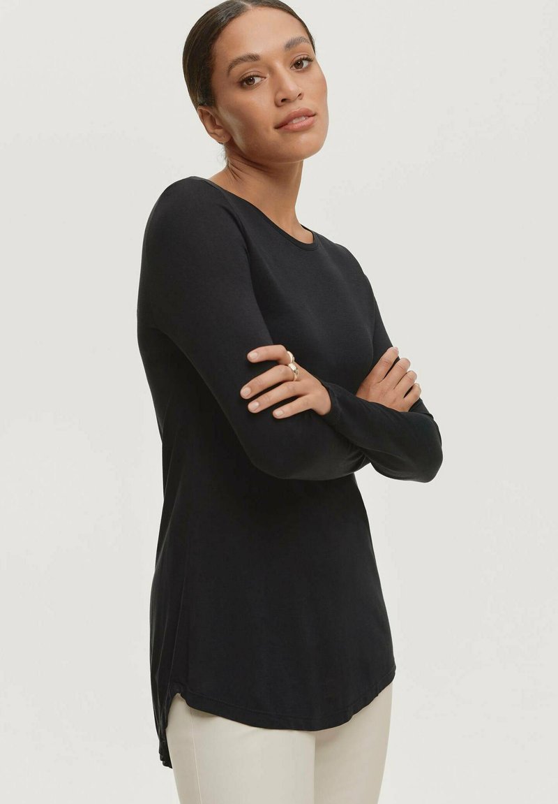 Ellos Collection TALINA - Longsleeve - schwarz/zwart - Zalando.be