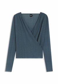 BOSS EDRIBA - Blouse - open blue/bleu - ZALANDO.FR