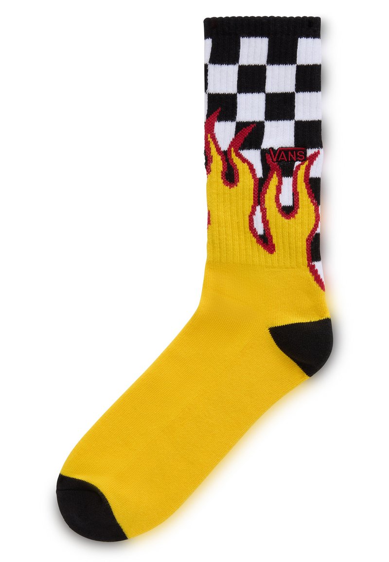 Vans FLAME CHECK - Socken - black white/schwarz - Zalando.ch