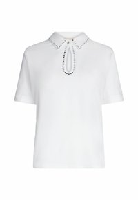 LIU JO WITH RHINESTONES - Polo shirt - white - Zalando